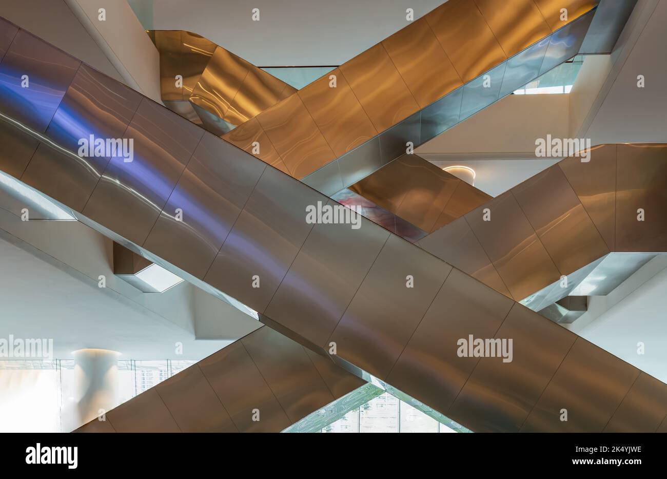 Bangkok, Thailand - Sep 30, 2022 : Interior side view of complexity ...