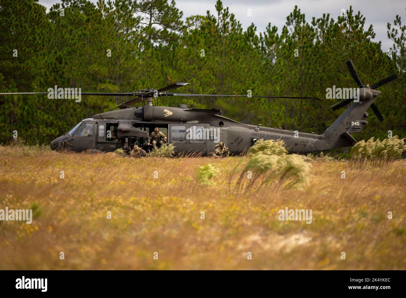 U.S. Soldiers competing in the Army Best Squad Competition rehearse ...