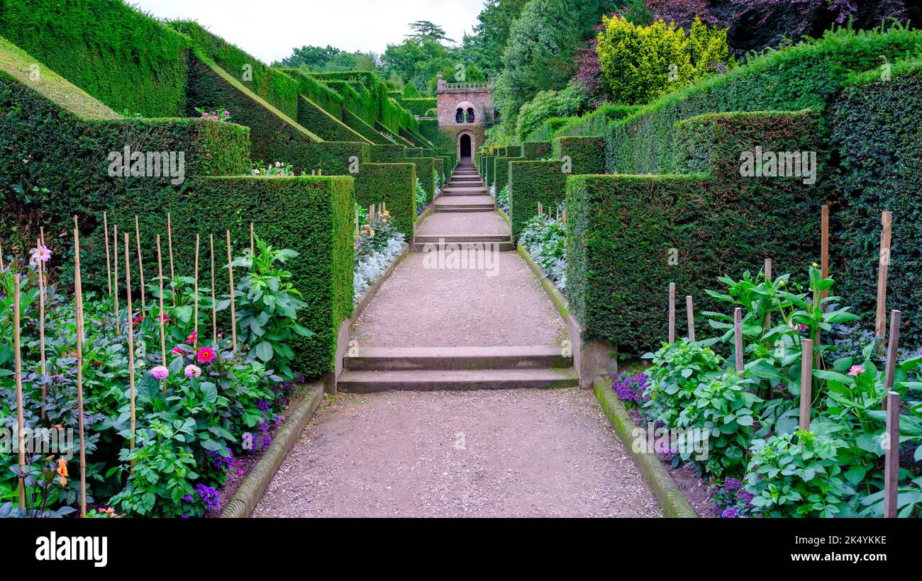 Biddulph, UK - July 30, 2022: Biddulph Grange Gardens, Staffordshire ...