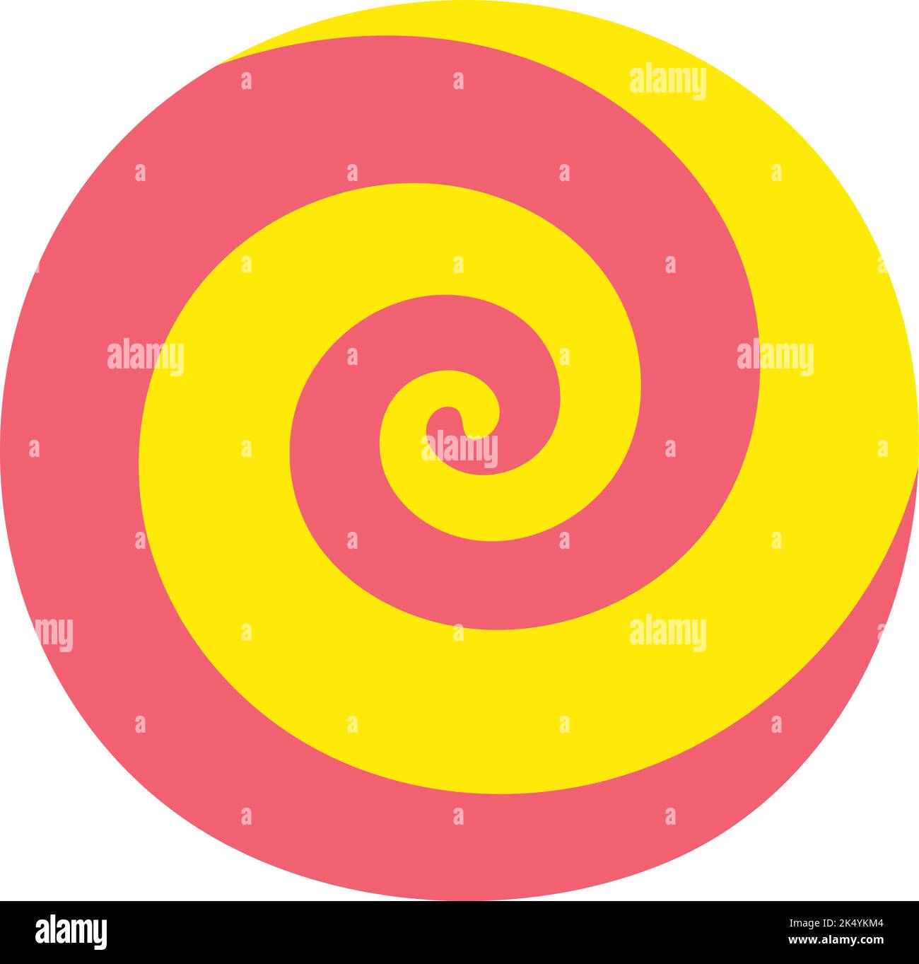 Colorful spyral sign. Hypnosis symbol. Psychedelic icon Stock Vector ...