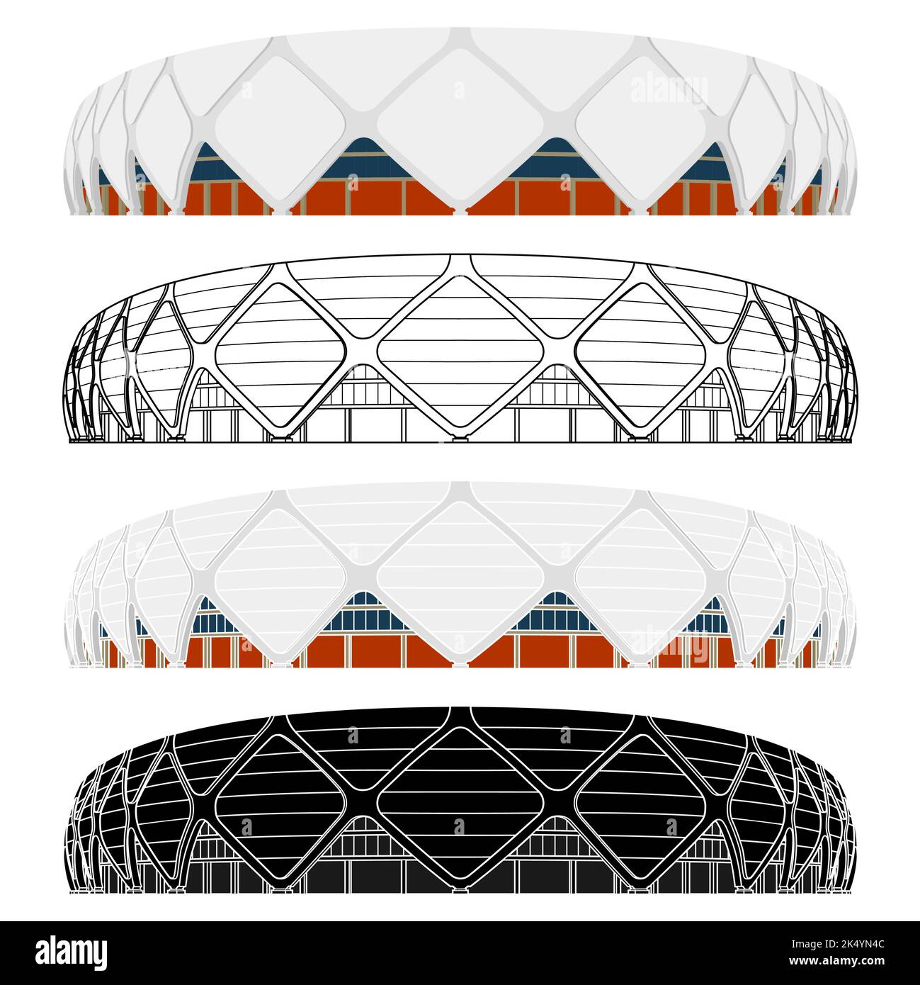 Arena amazonia stadium Stock Vector Images - Alamy