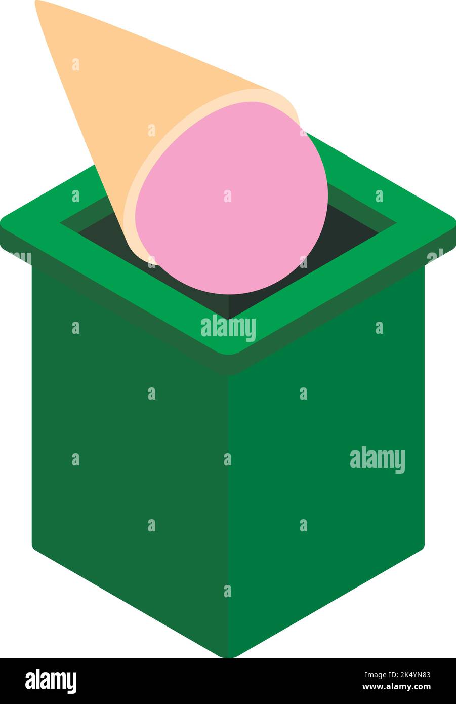 Frozen waste Stock Vector Images - Alamy