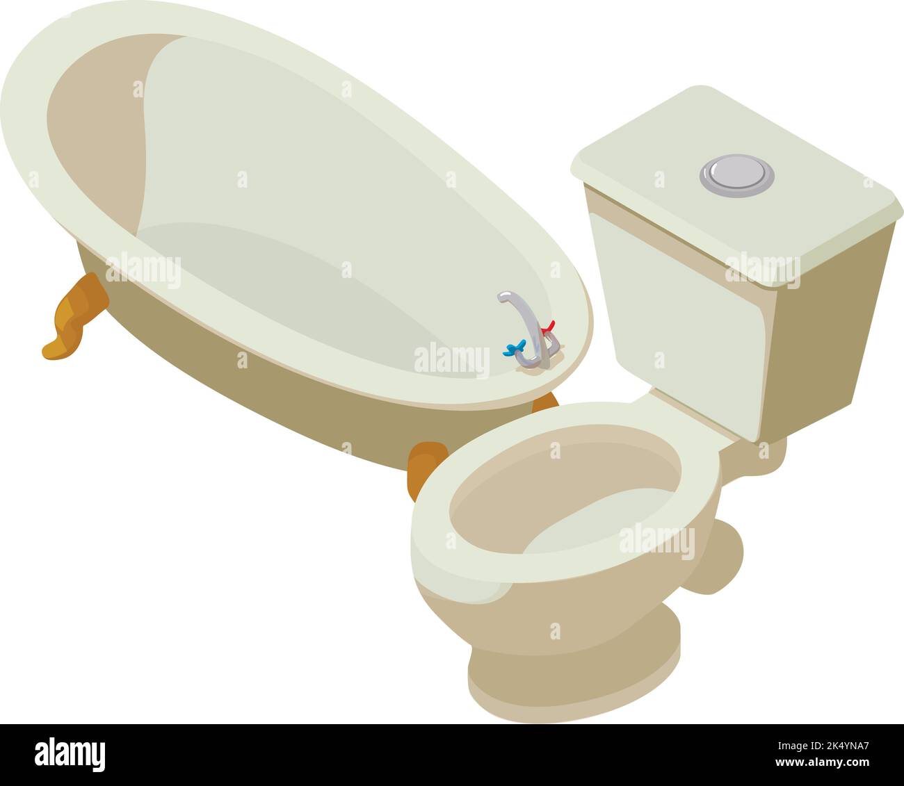 Hot flushing water Stock Vector Images - Alamy