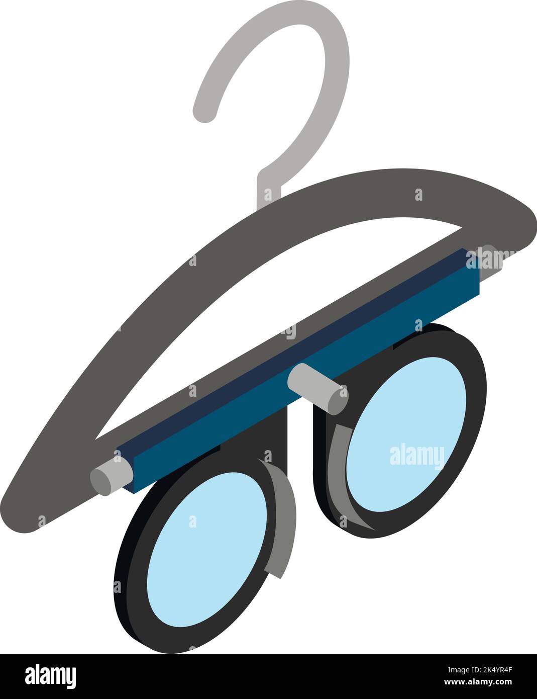Ophthalmologist tool icon isometric vector. Modern optometrist trial ... Ophthalmologist tool icon isometric vector. Modern optometrist trial ...