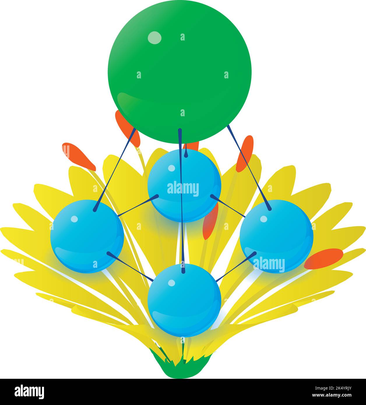 Unusual and rare flower Stock Vector Images - Alamy