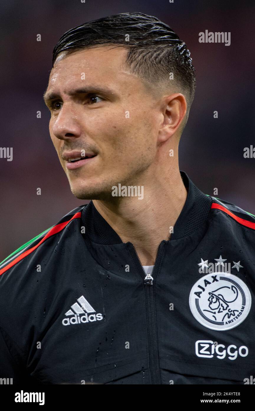 Steven Berghuis of Ajax during the UEFA Champions League Group A match ...
