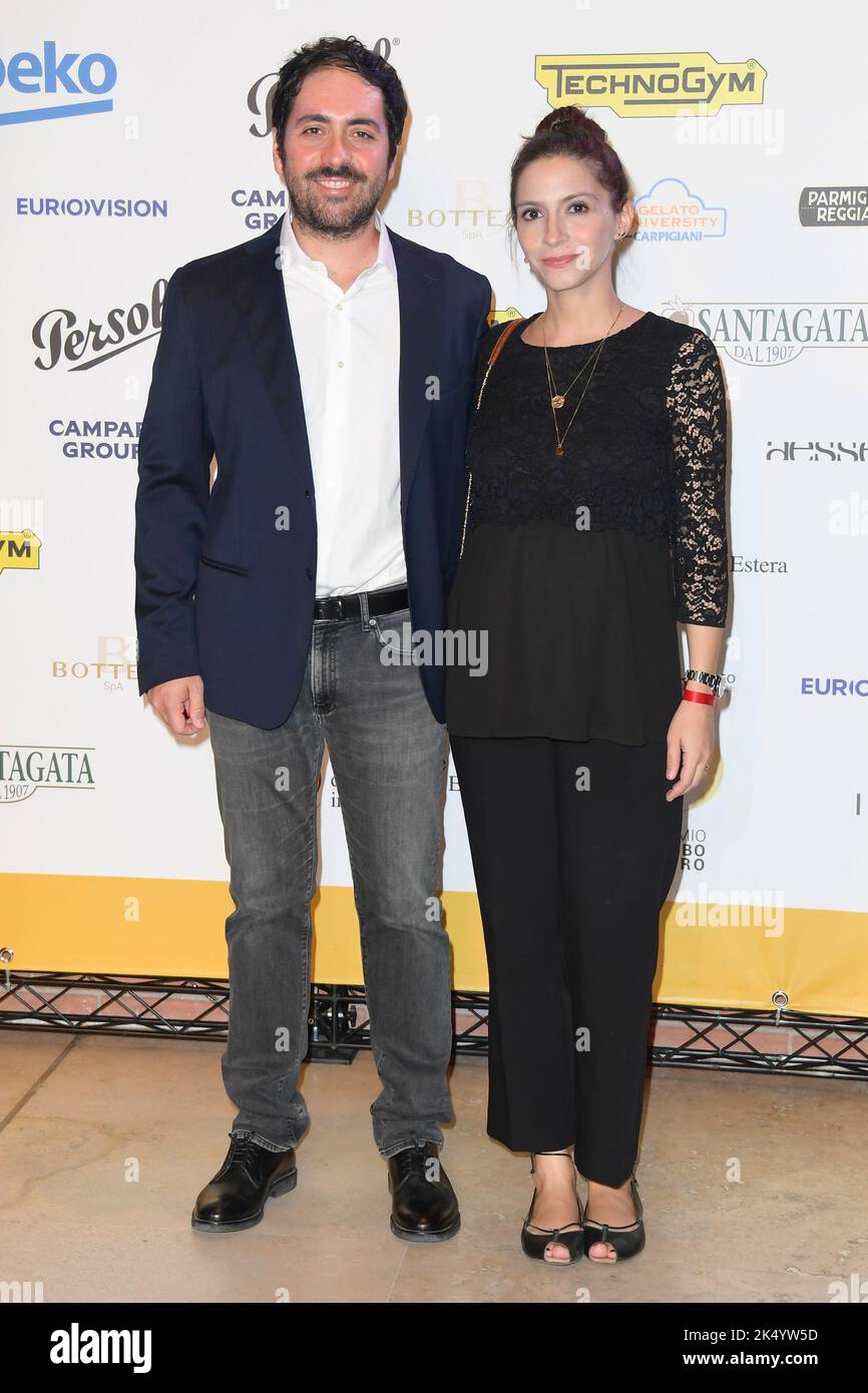 Rome, Italy. 04th Oct, 2022. Matteo Rovere (left) and Giulia ...