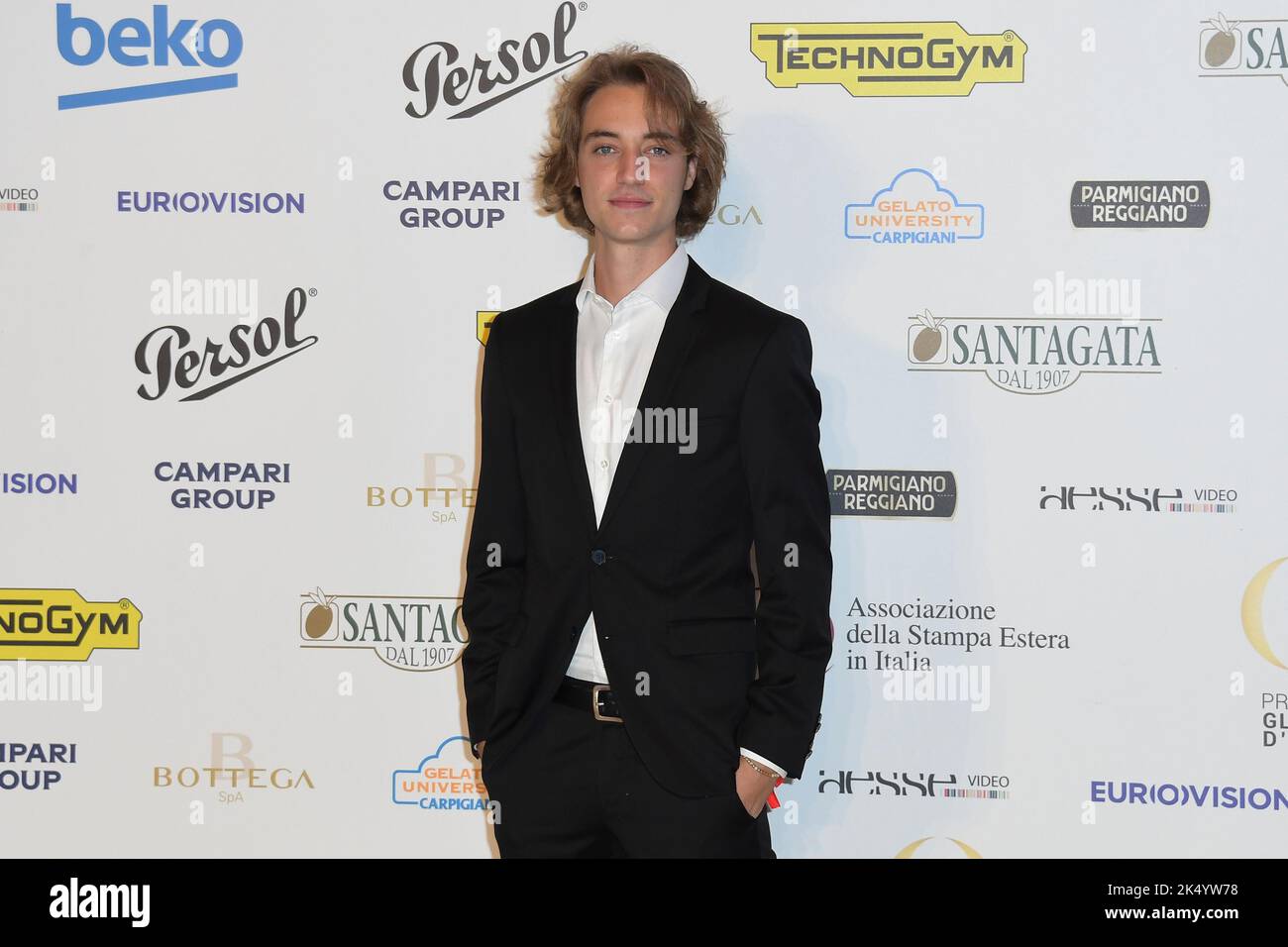 Rome, Italy. 04th Oct, 2022. Luca Vergoni attends at the red carpet of ...