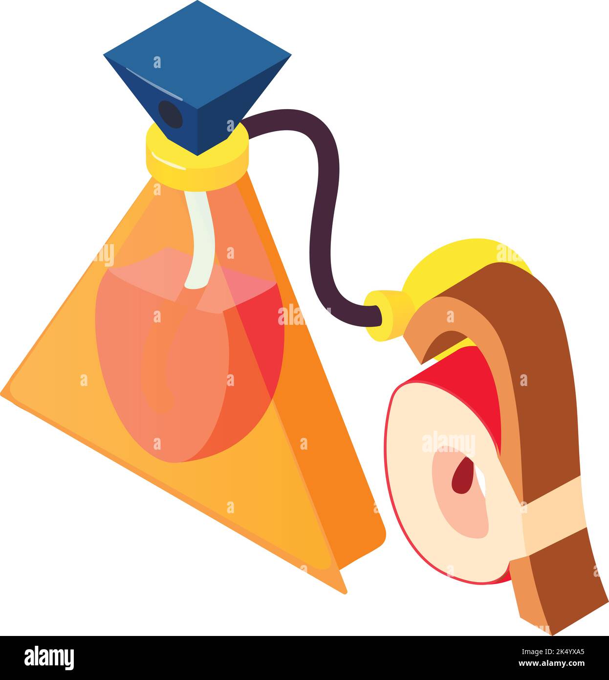 Perfume with pomp Stock Vector Images - Alamy