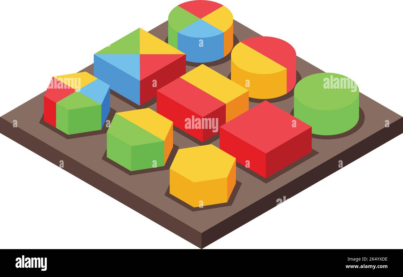Geometric shape sorter Stock Vector Images - Alamy