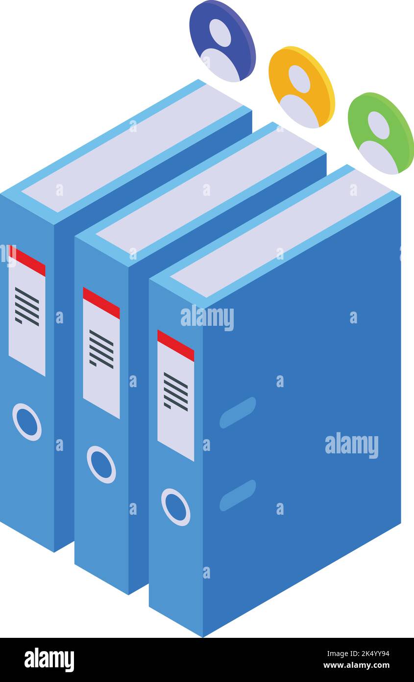 Cms development folder icon isometric vector. Web design. Website software Stock Vector Image ...