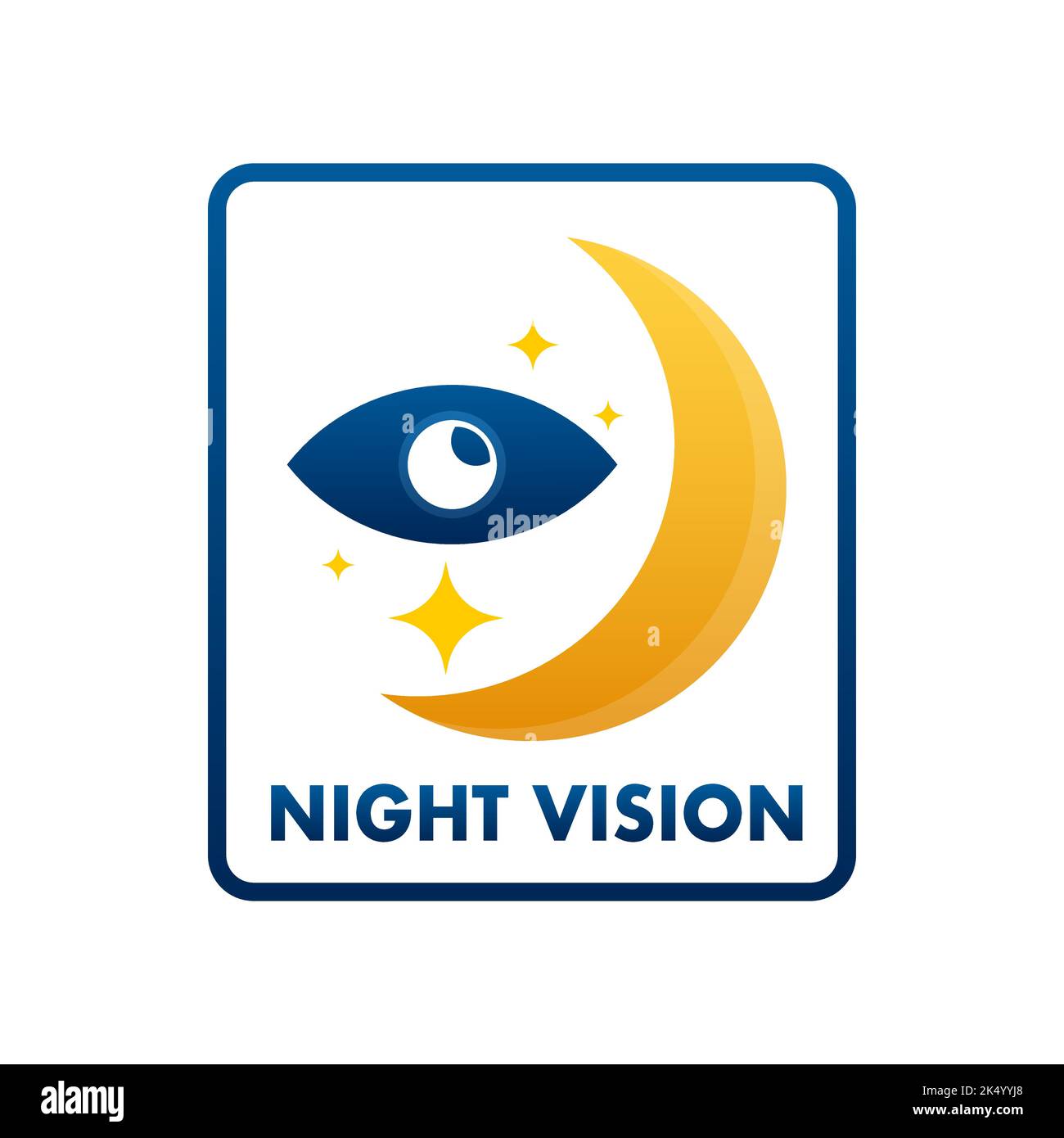 Infrared camera night vision. Binoculars viewfinder. Vector stock ...