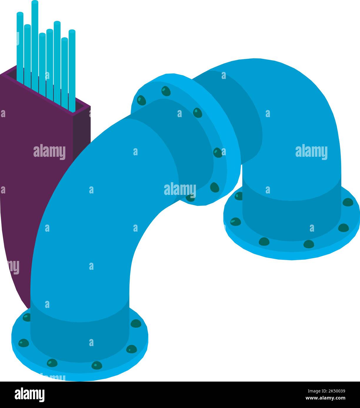 Professional equipment icon isometric vector. Welding rods, part of ...