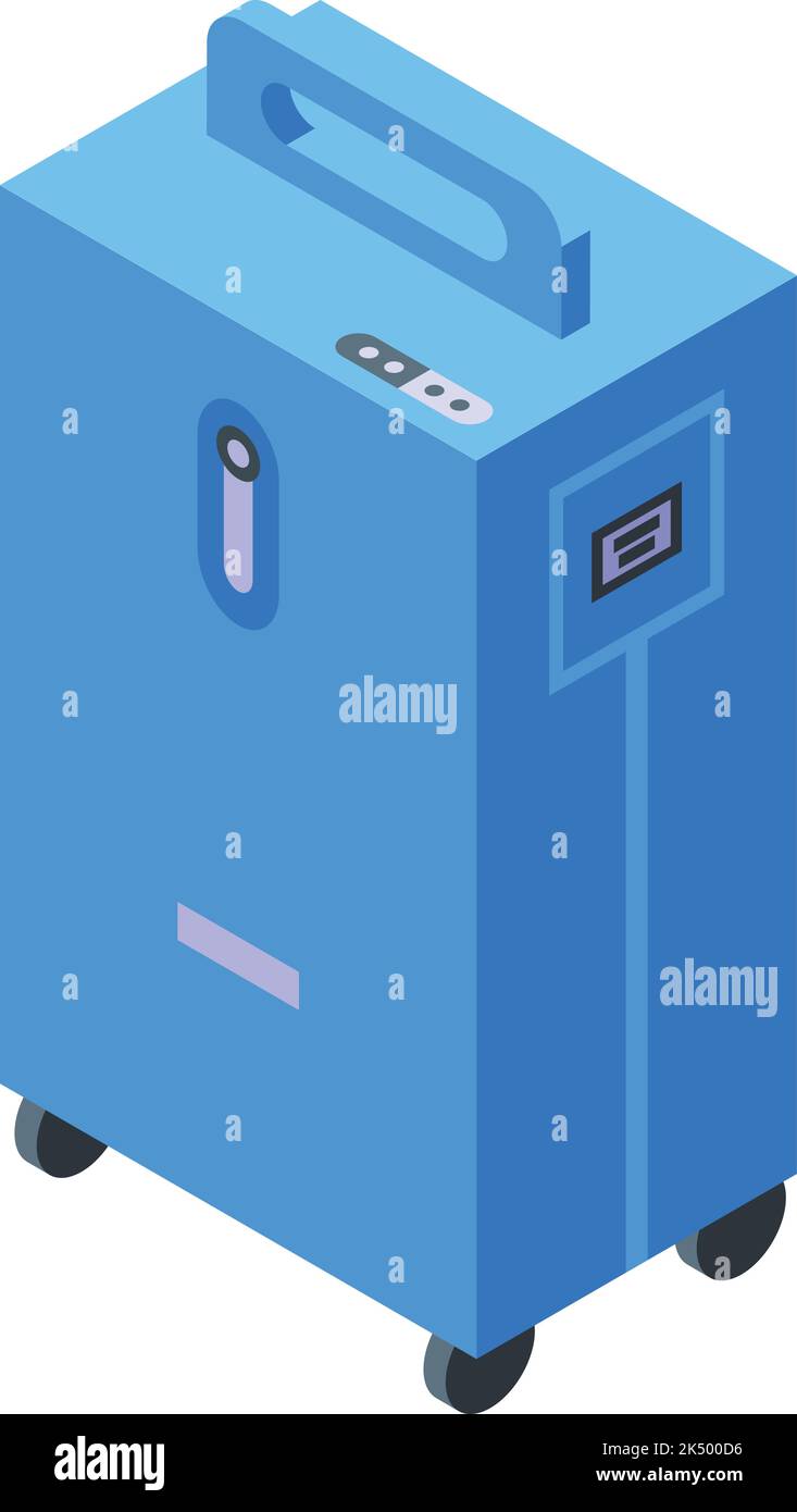 Oxygen concentrator 3d Stock Vector Images - Alamy
