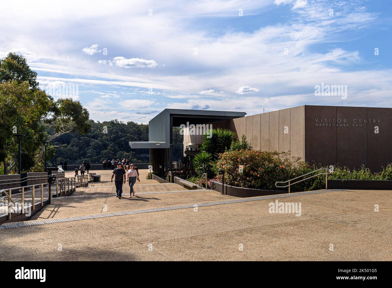 The Warragamba Dam Visitor Centre on a sunny afternoon Stock Photo - Alamy