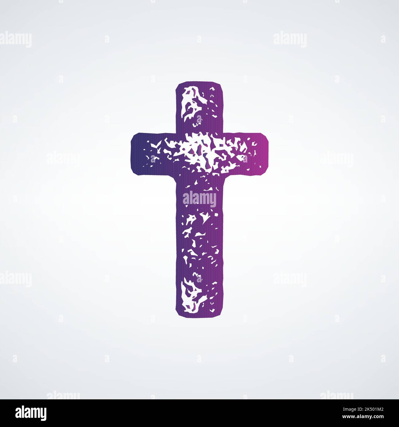 Religion cross icon, christianity symbol, church faith icon. Stock ...