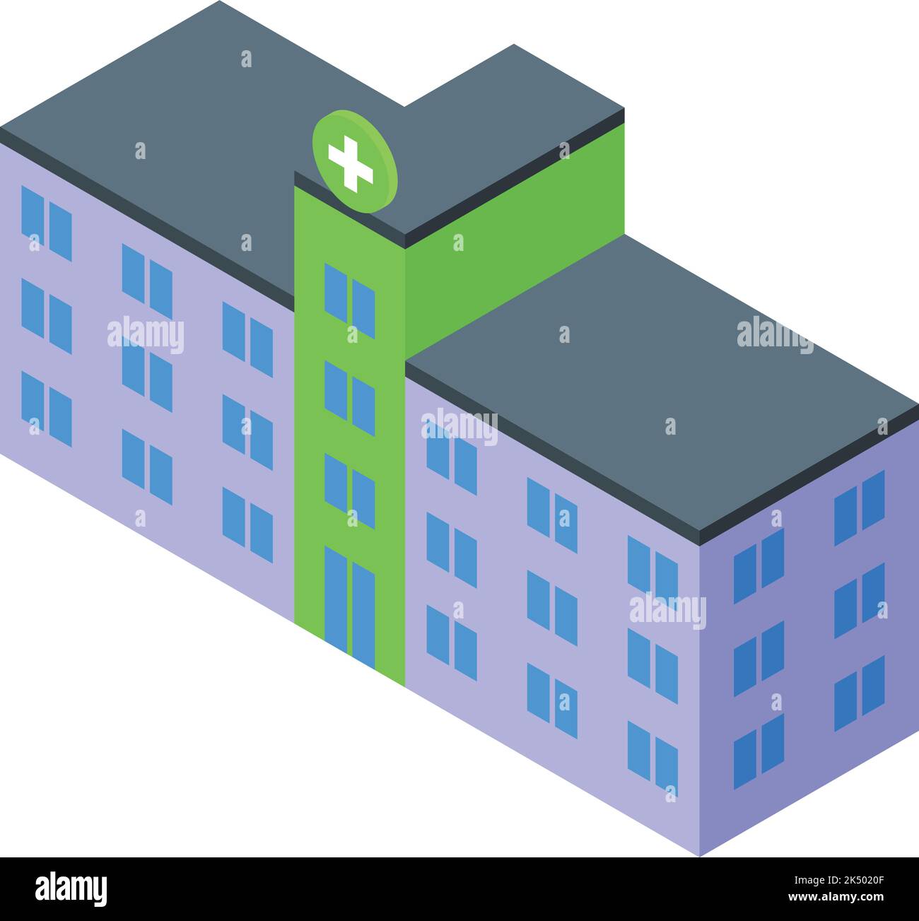 Help hospital icon isometric vector. Medical treatment. Support ...