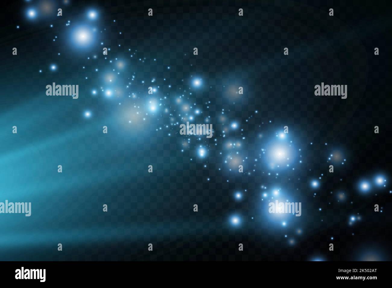 Vector Spotlights Scene Light Effects Glow Light Effect Vector Illustration Stock Vector