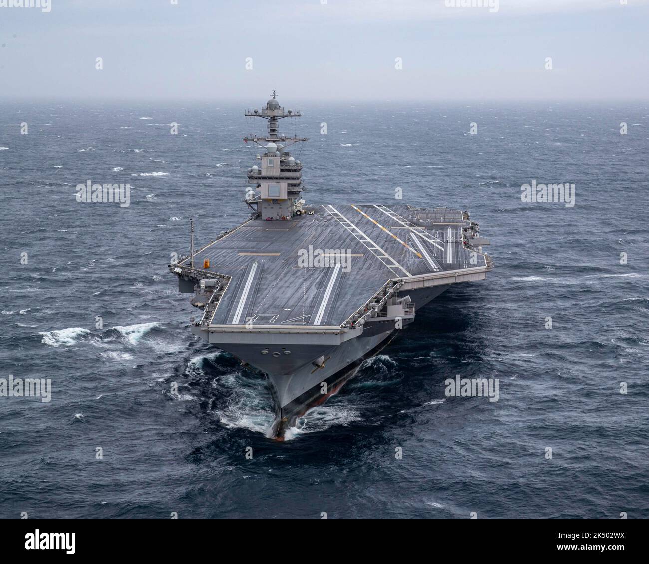 Uss gerald r ford construction hi-res stock photography and images - Alamy