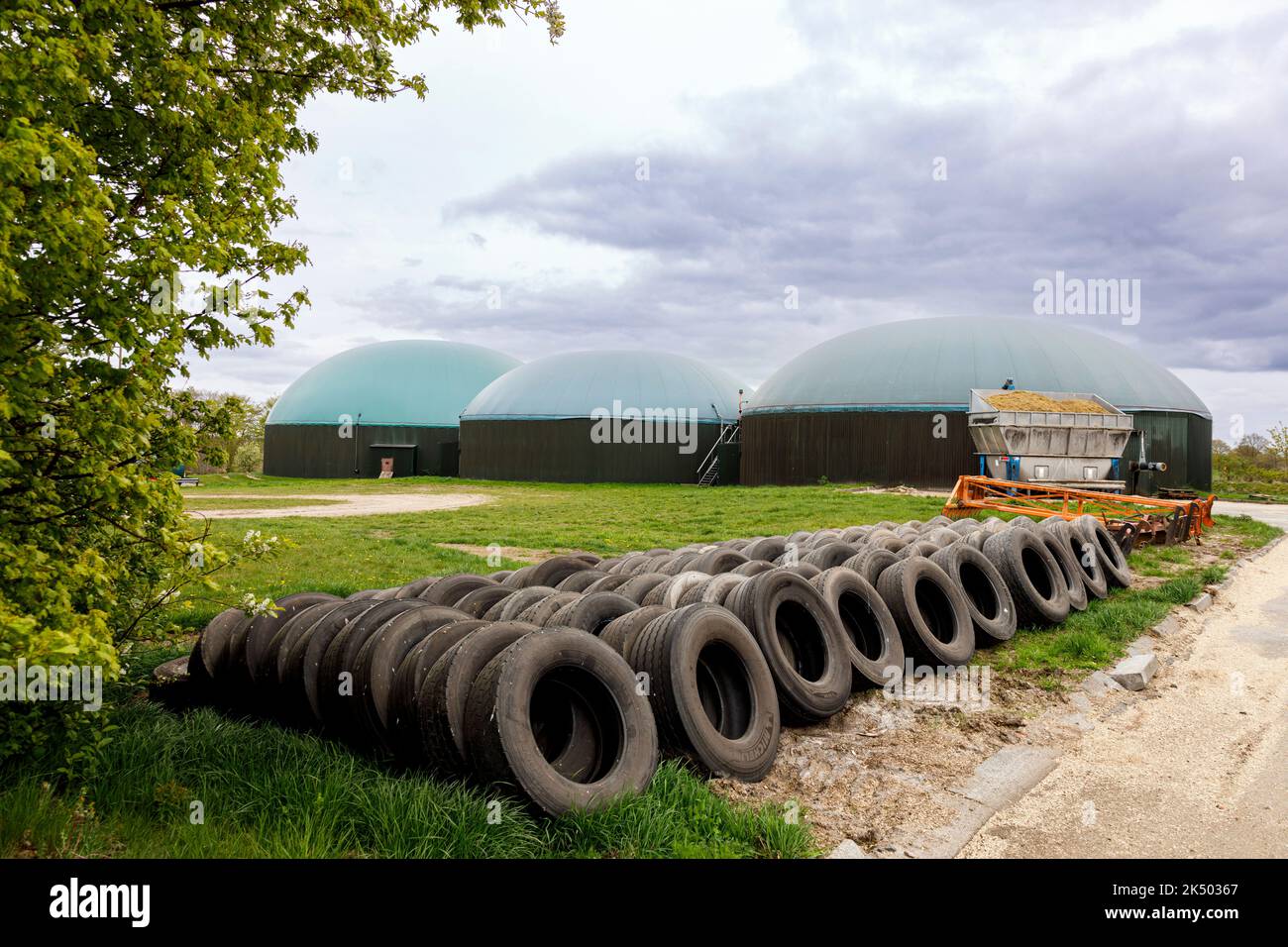 Corn silage biogas production hi-res stock photography and images - Alamy