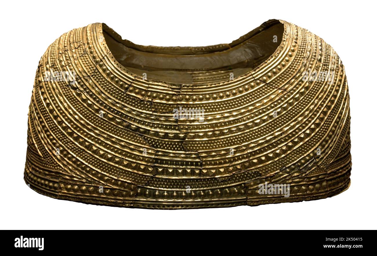 Mold Ceremonial Gold Cape Stock Photo - Alamy