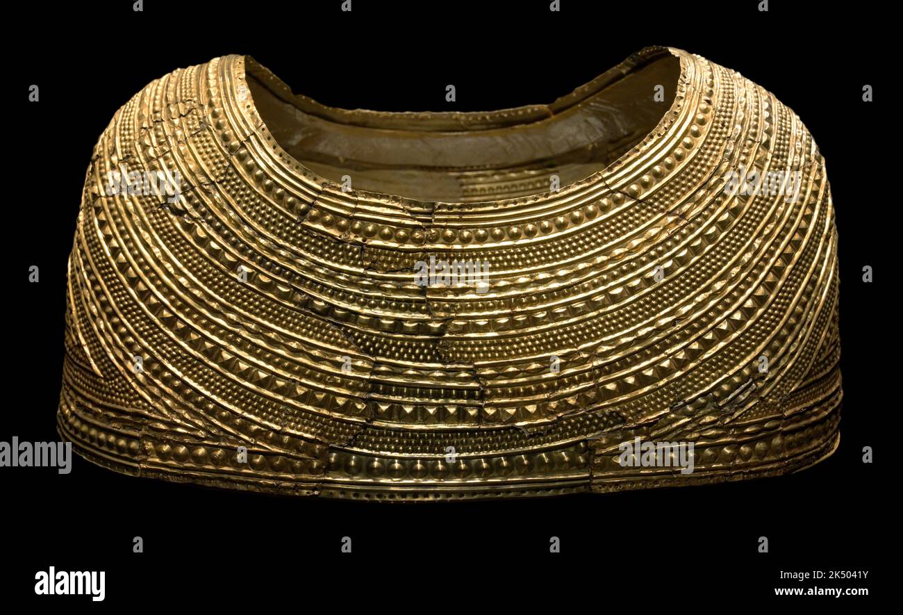 Mold Ceremonial Gold Cape Stock Photo - Alamy