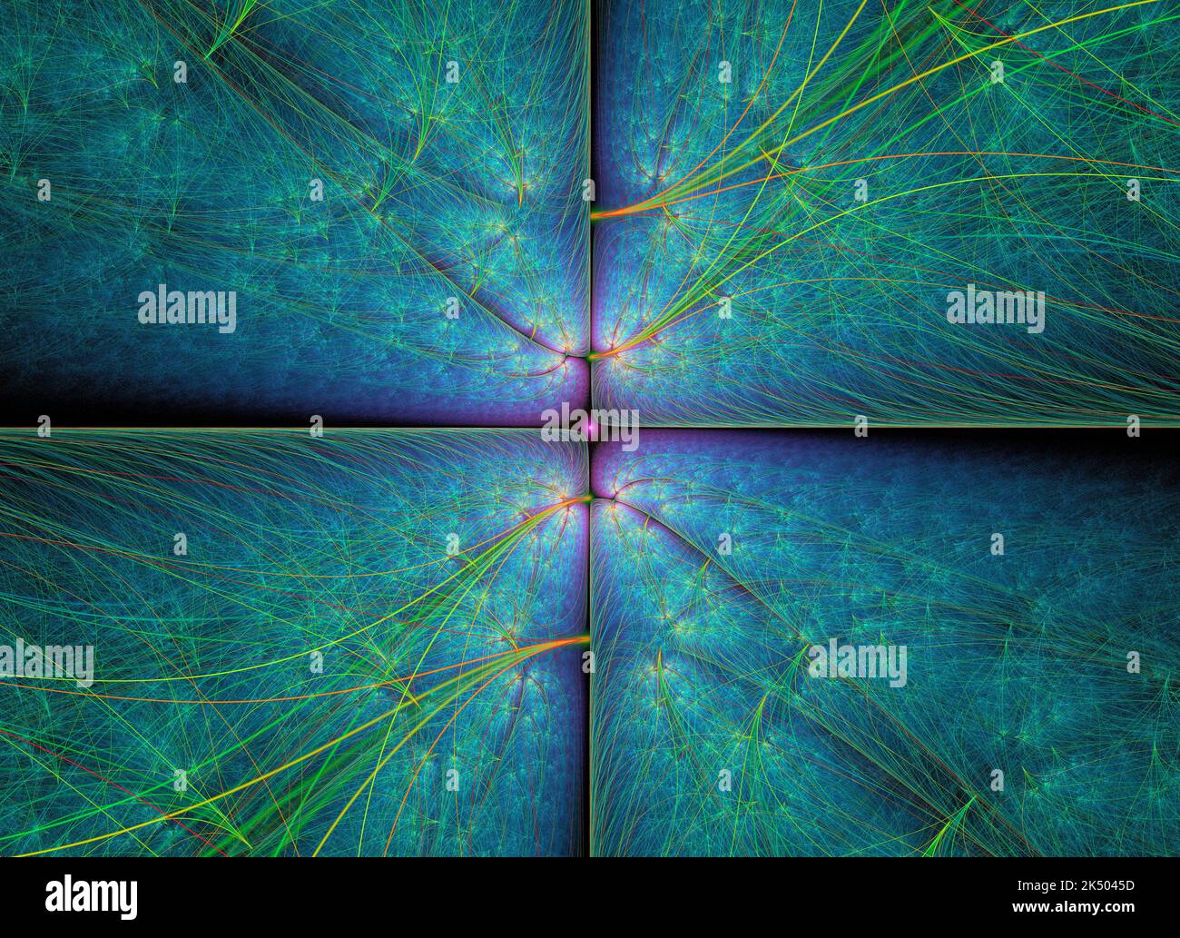 Quantum Superposition mirrored abstract Stock Photo - Alamy