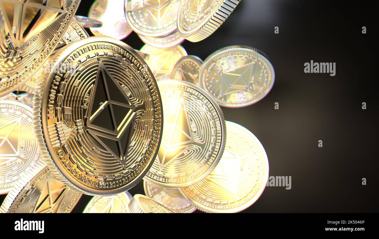 Ethereum, conceptual illustration Stock Photo - Alamy