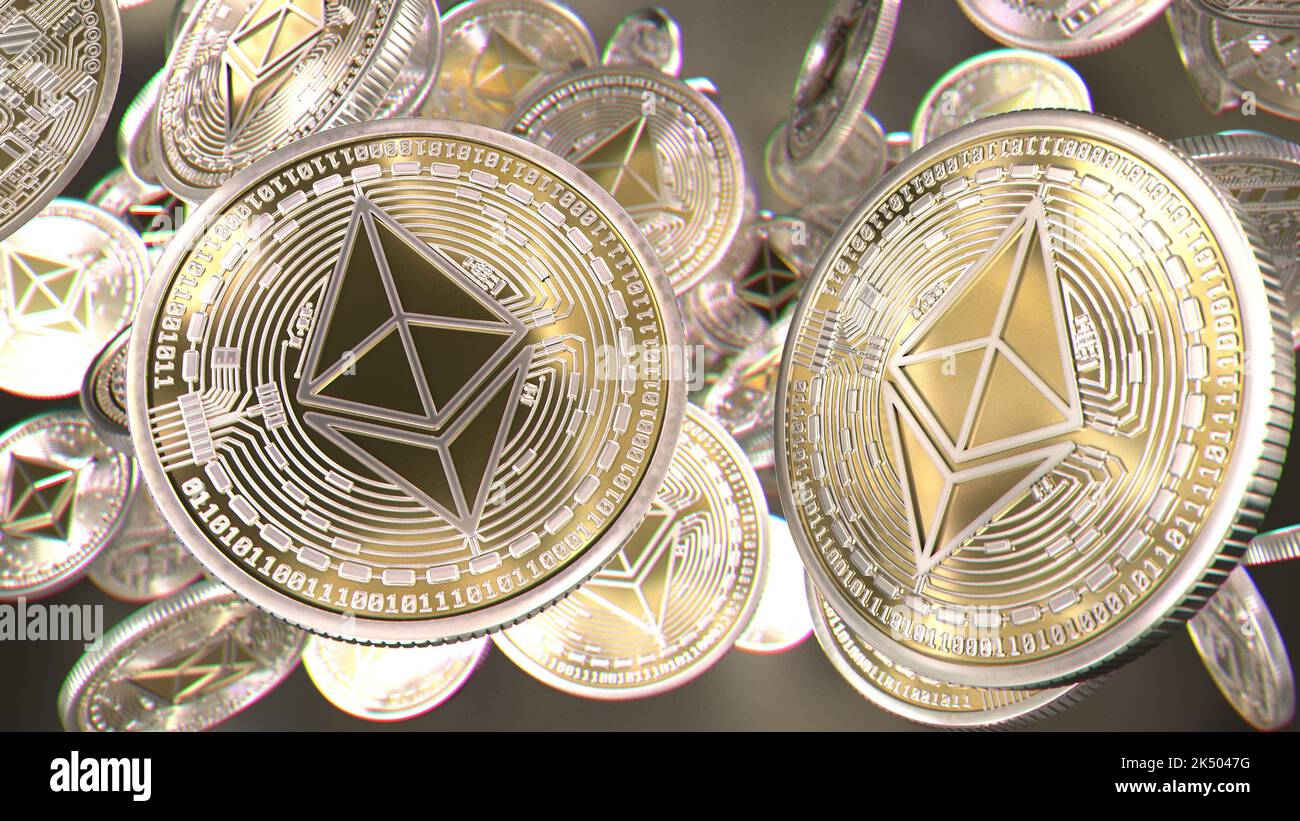 Ethereum, conceptual illustration Stock Photo - Alamy
