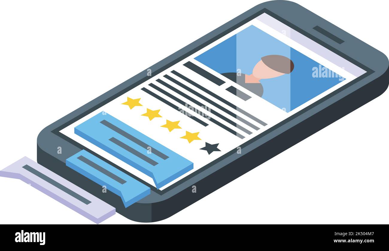 Smartphone education icon isometric vector. System learning. Online ...