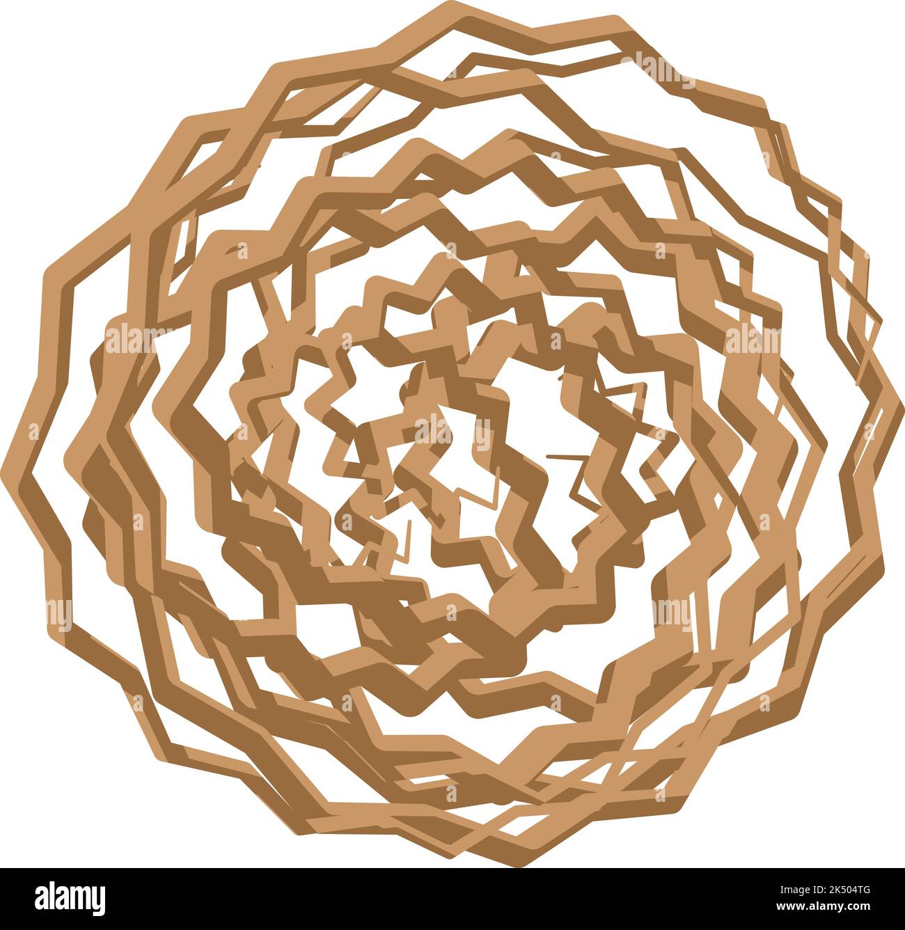 Desert bush icon isometric vector. Ball grass. Dry plant Stock Vector ...