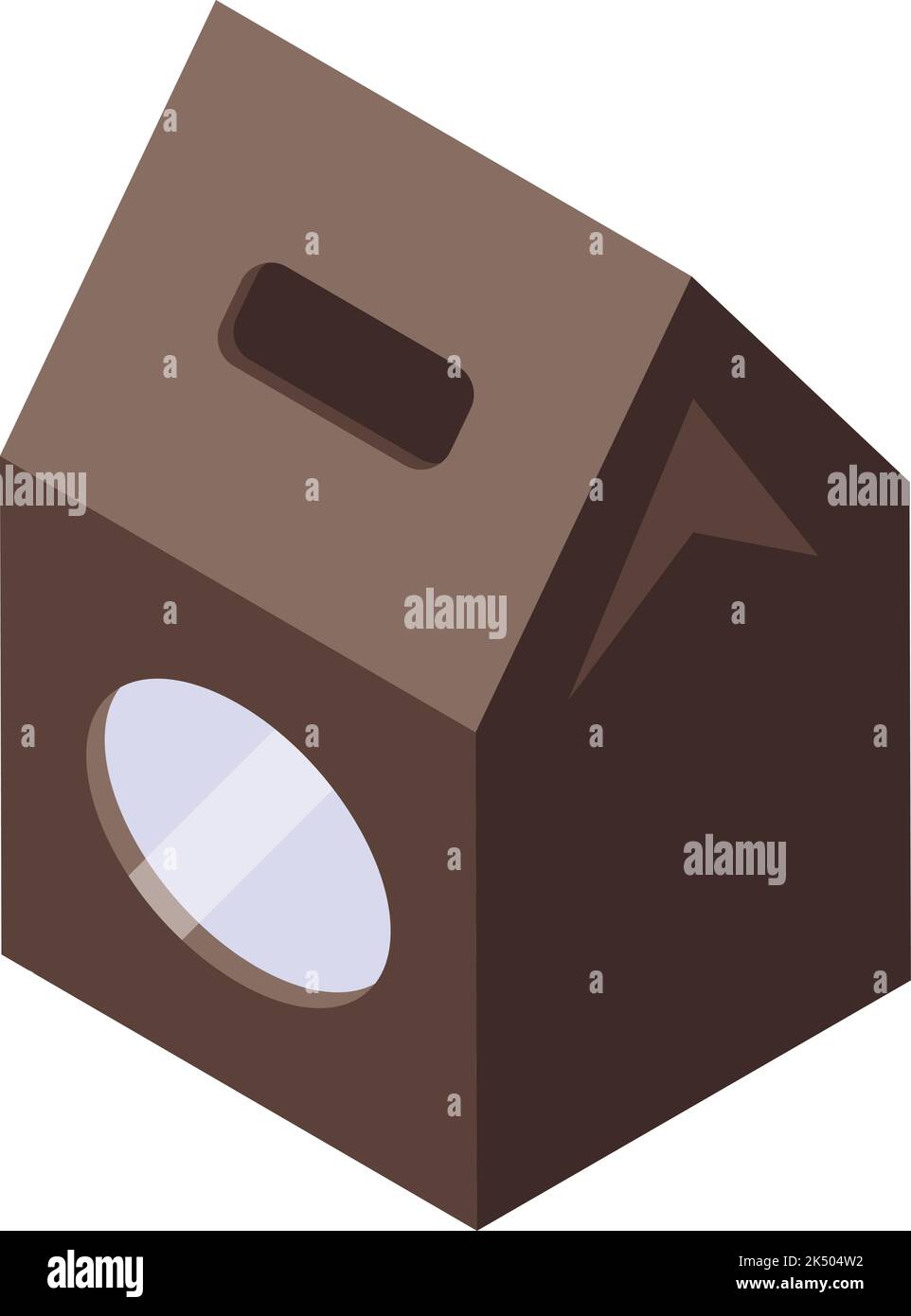 Chocolate box icon isometric vector. Snack pack. Chip bag Stock Vector ...