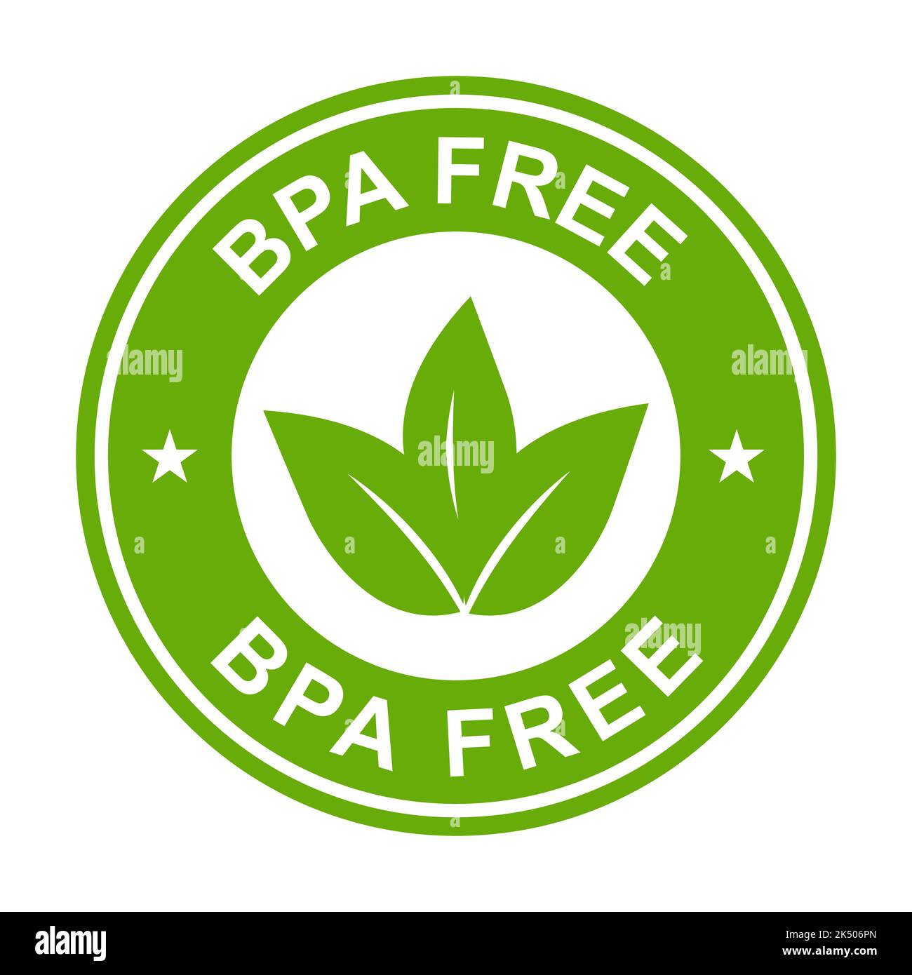 BPA FREE bisphenol A and phthalates free icon vector non toxic plastic ...