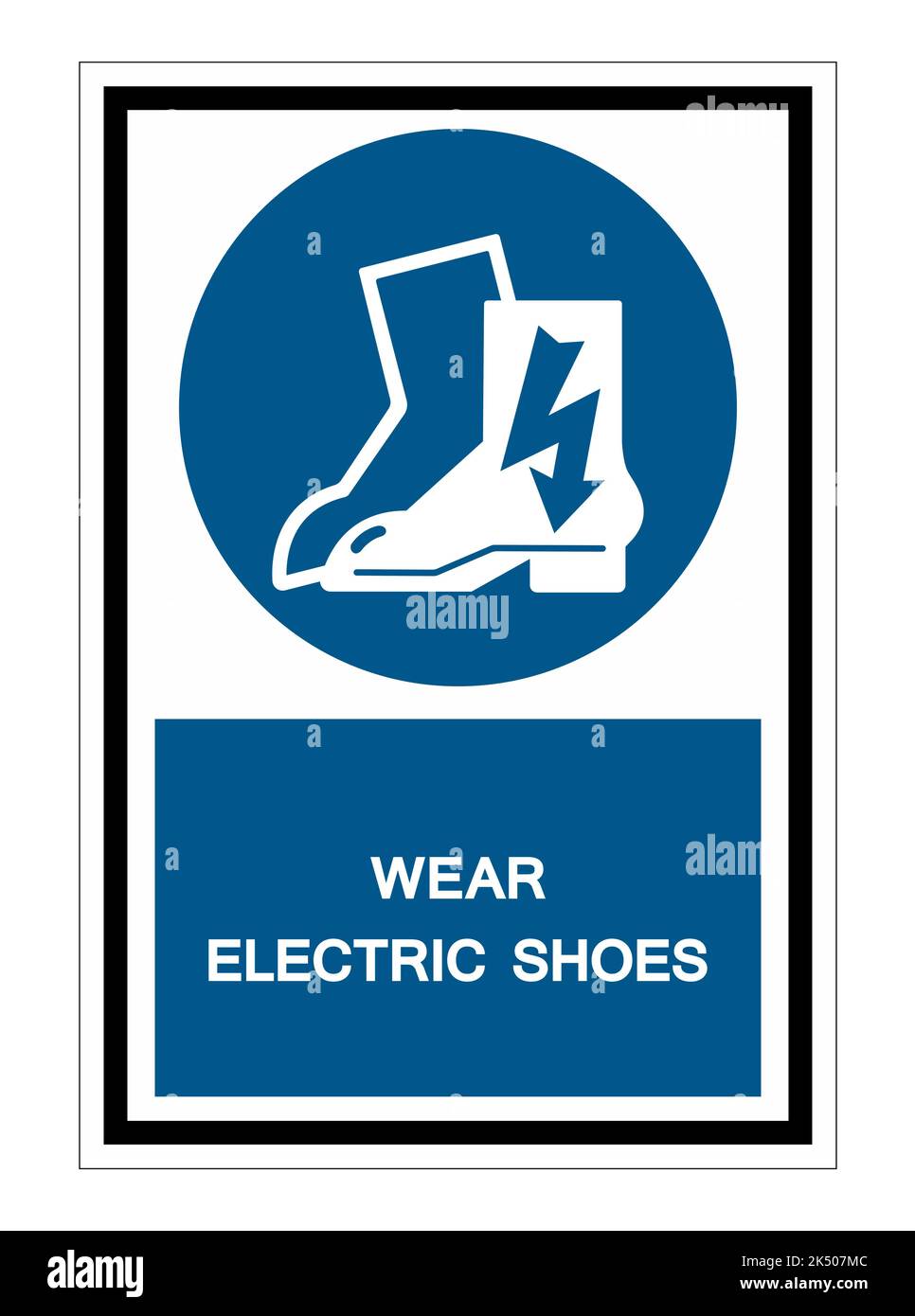 Symbol Wear Electric Shoes Sign Isolate On White Background,Vector ...