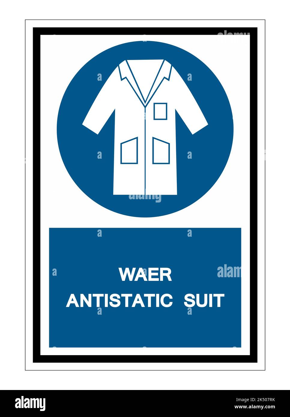 PPE Icon.Wear Smock Symbol Sign Isolate On White Background,Vector ...