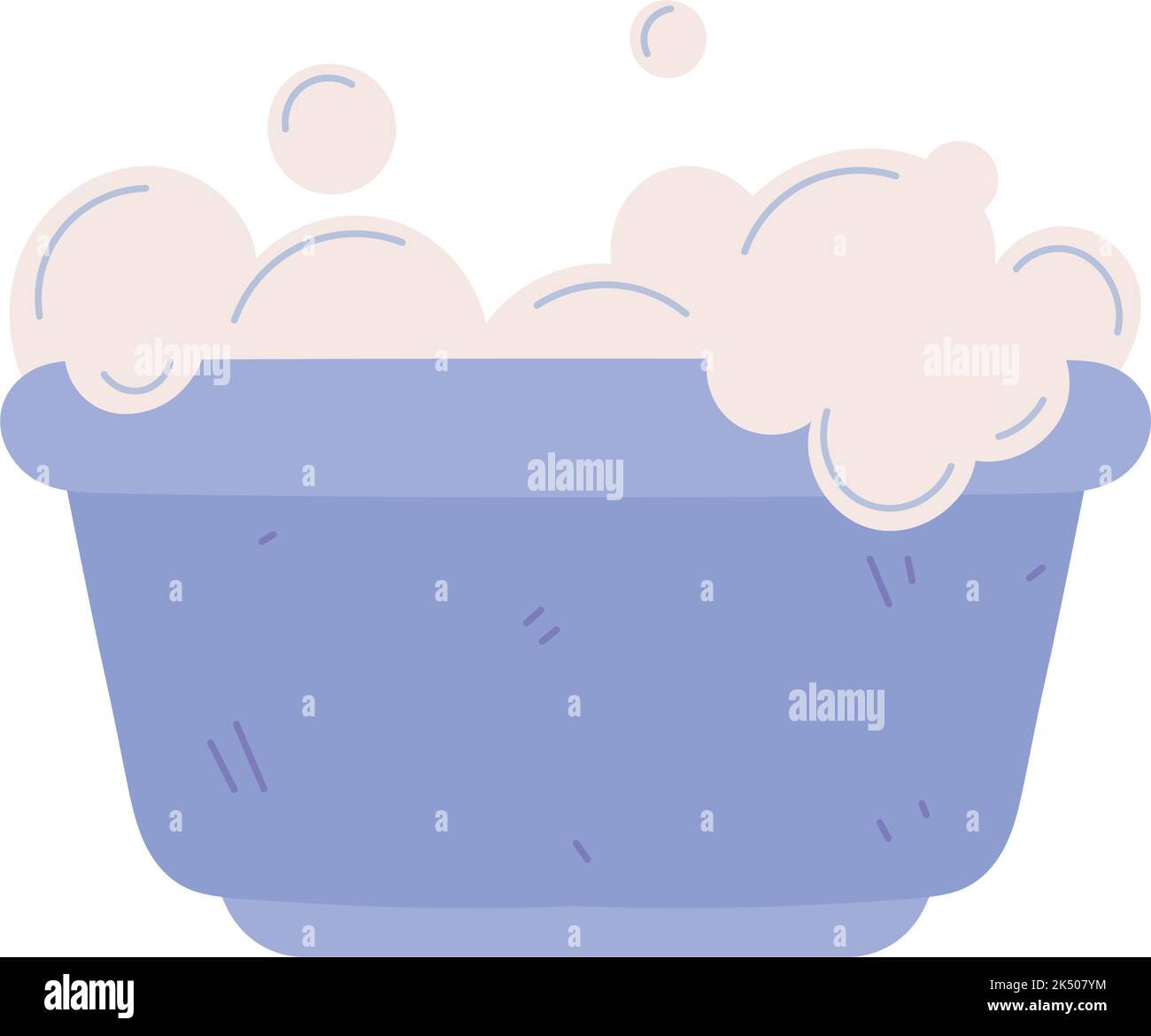 bucket with bubbles soap Stock Vector Image & Art - Alamy