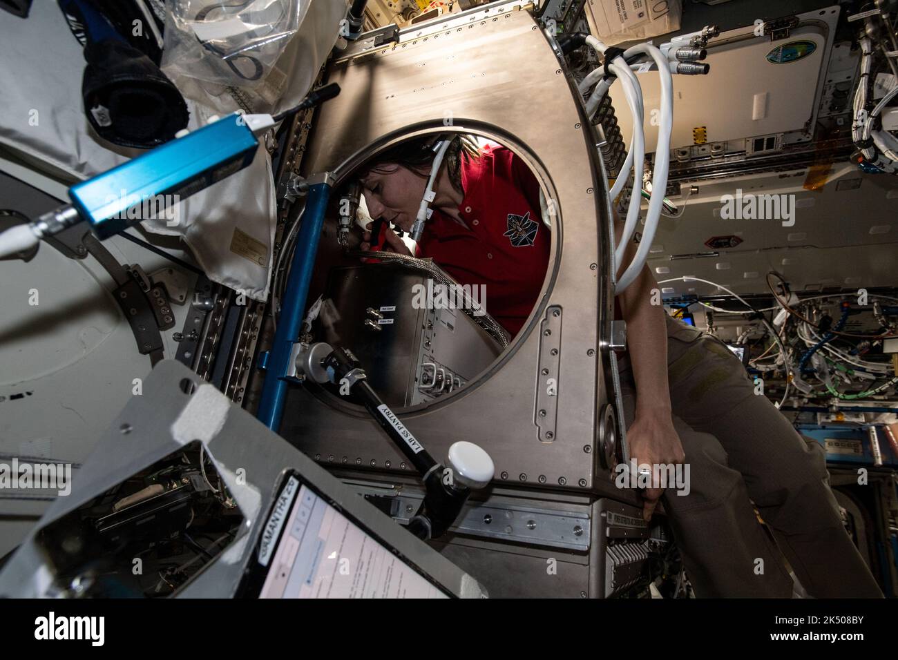 Earth Atmosphere. 21st Sep, 2022. Expedition 67 Flight Engineer and ESA (European Space Agency ...