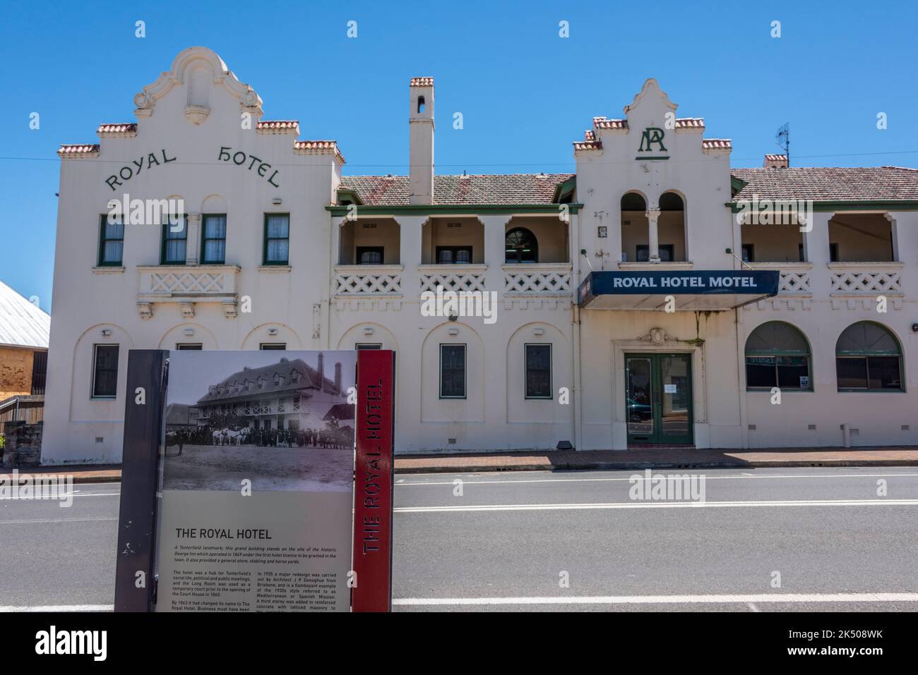 Build in the 1840's, the Royal Hotel Motel was originally known as ...