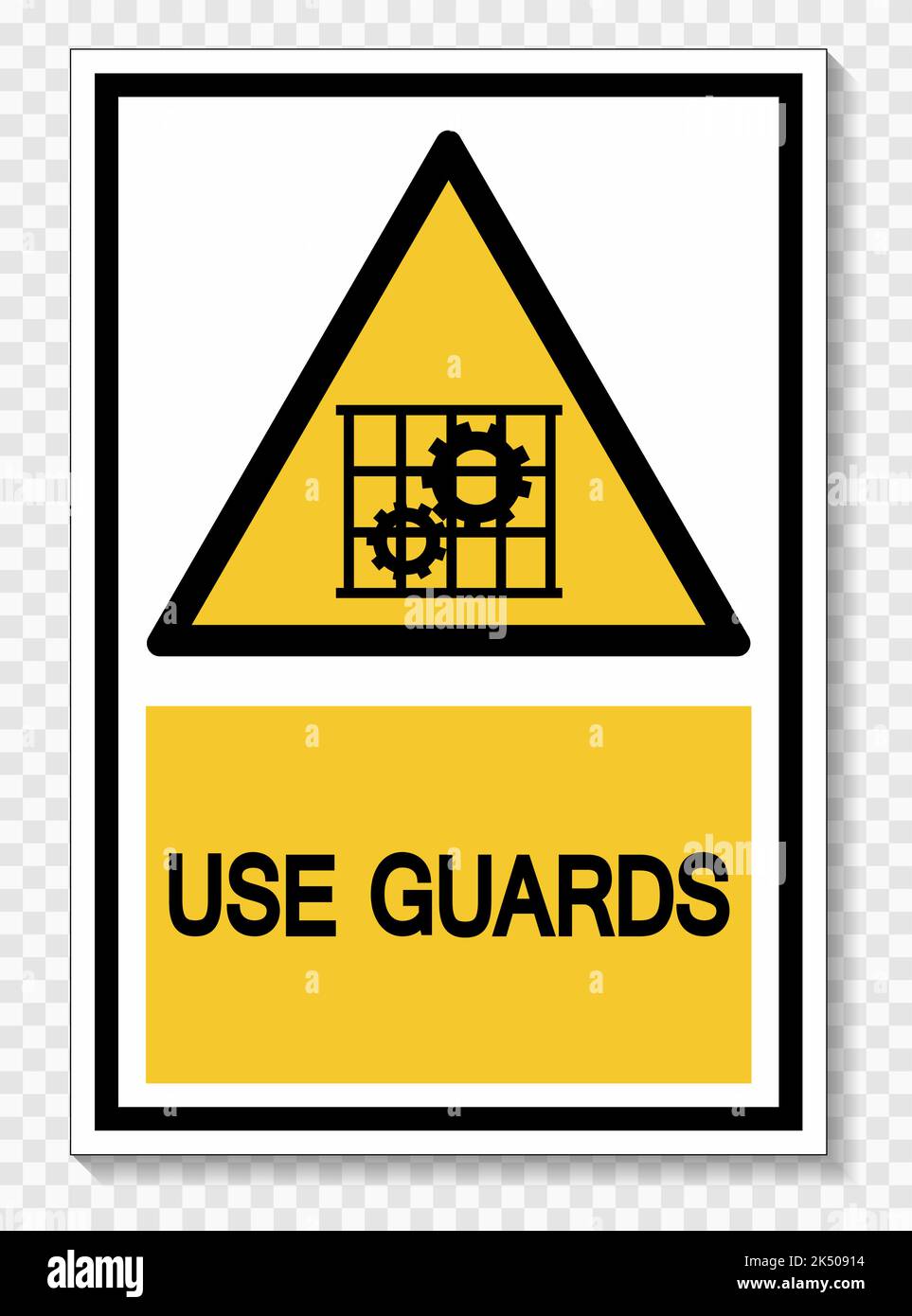 Use Guards Protection Symbol Sign Isolate on White Background,Vector ...