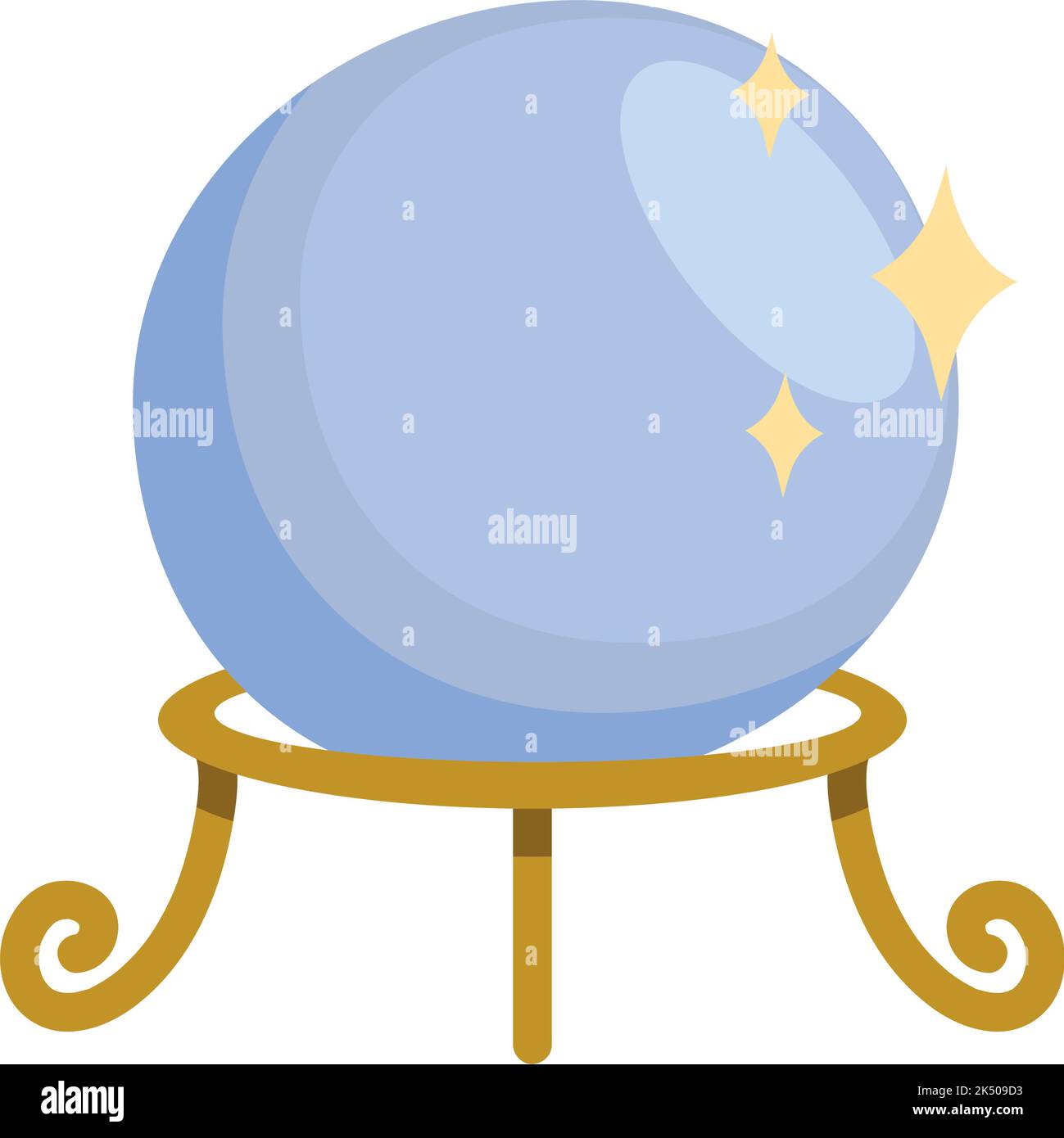 magic sphere witch accessory icon Stock Vector Image & Art - Alamy