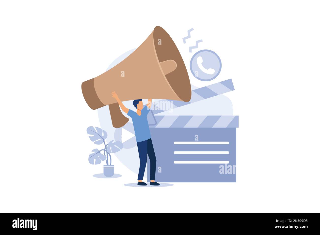 Casting call abstract concept vector illustration. Open call for models ...