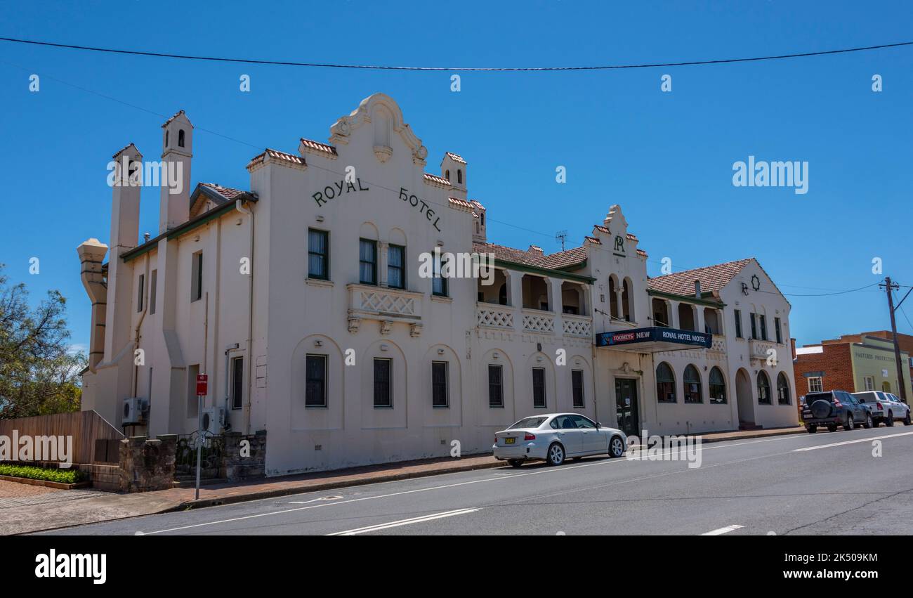 Build in the 1840's, the Royal Hotel Motel was originally known as ...