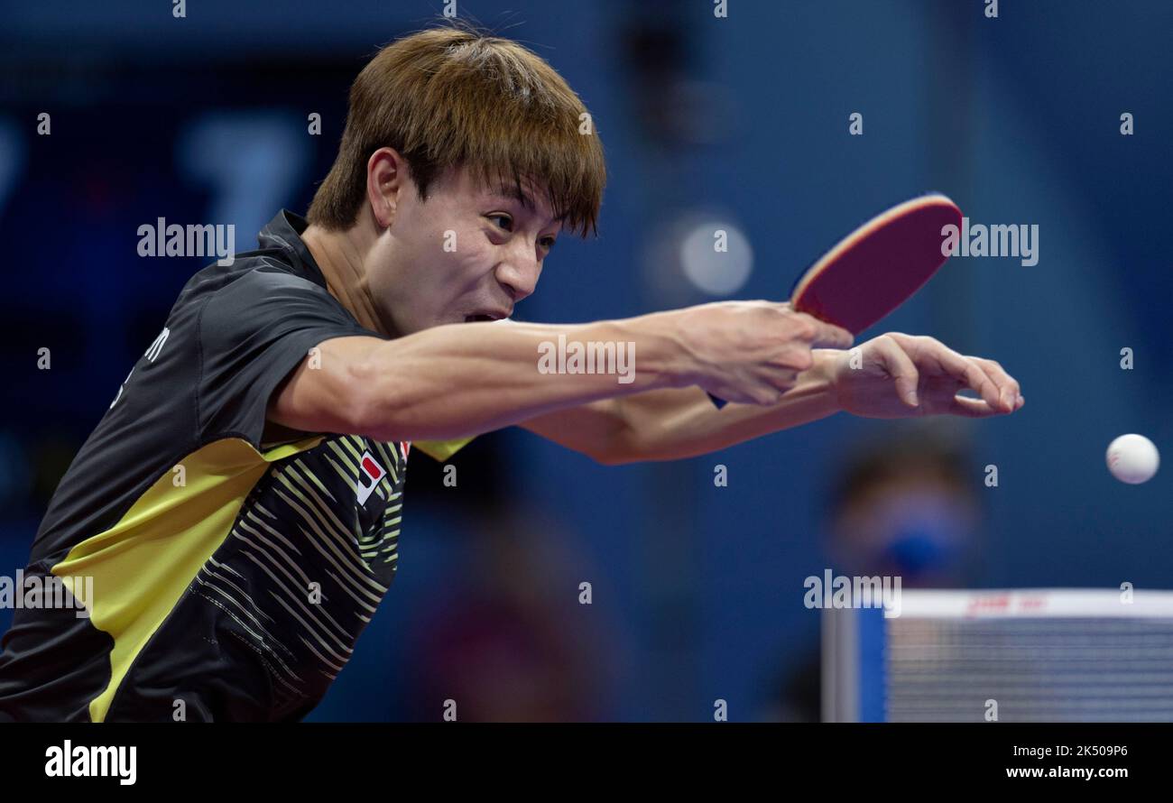 CHENGDU, CHINA - OCTOBER 5, 2022 - NG Pak Nam of the Hong Kong competes ...