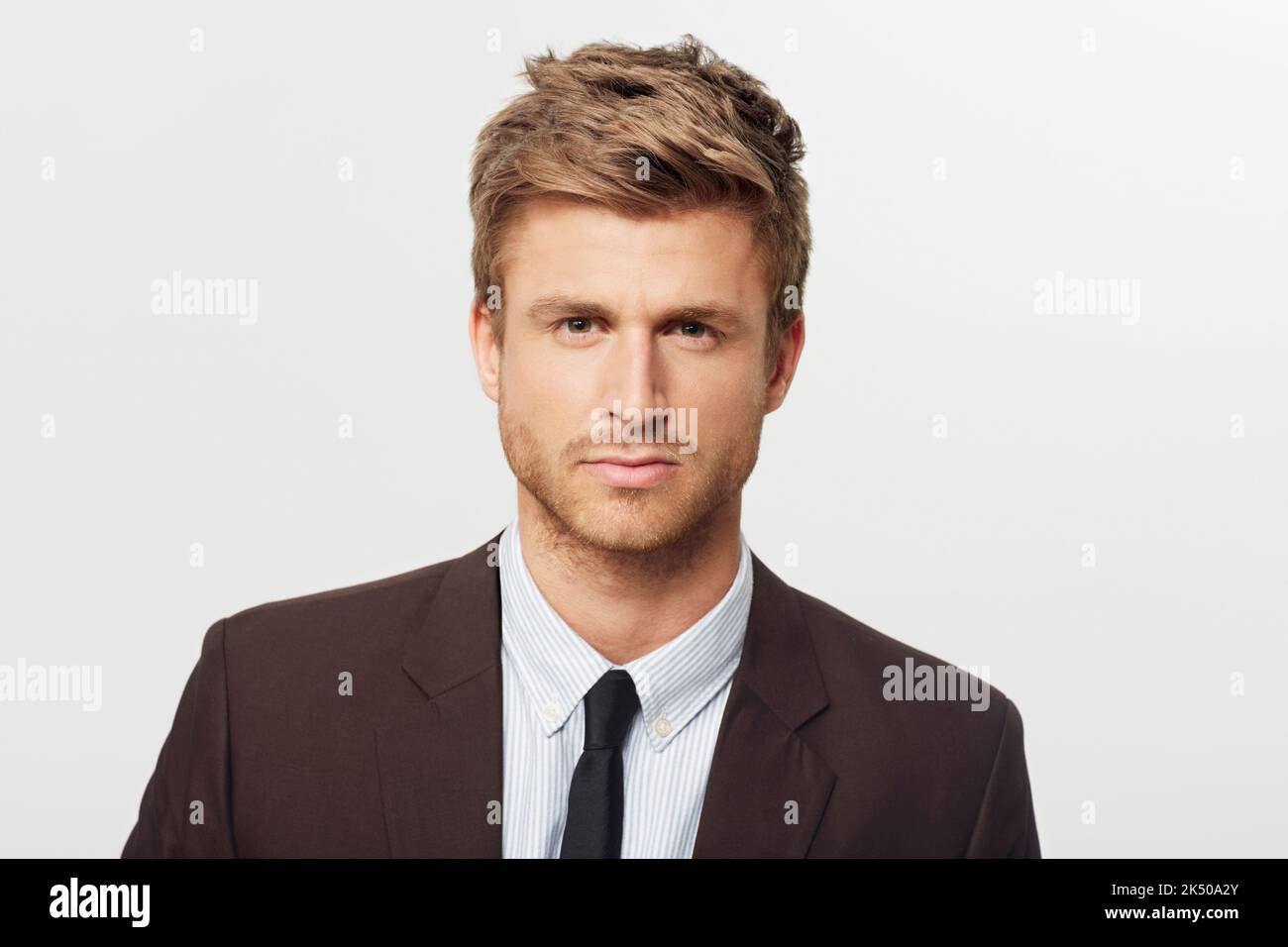 Good business sense and looks to match. Head and shoulders studio ...