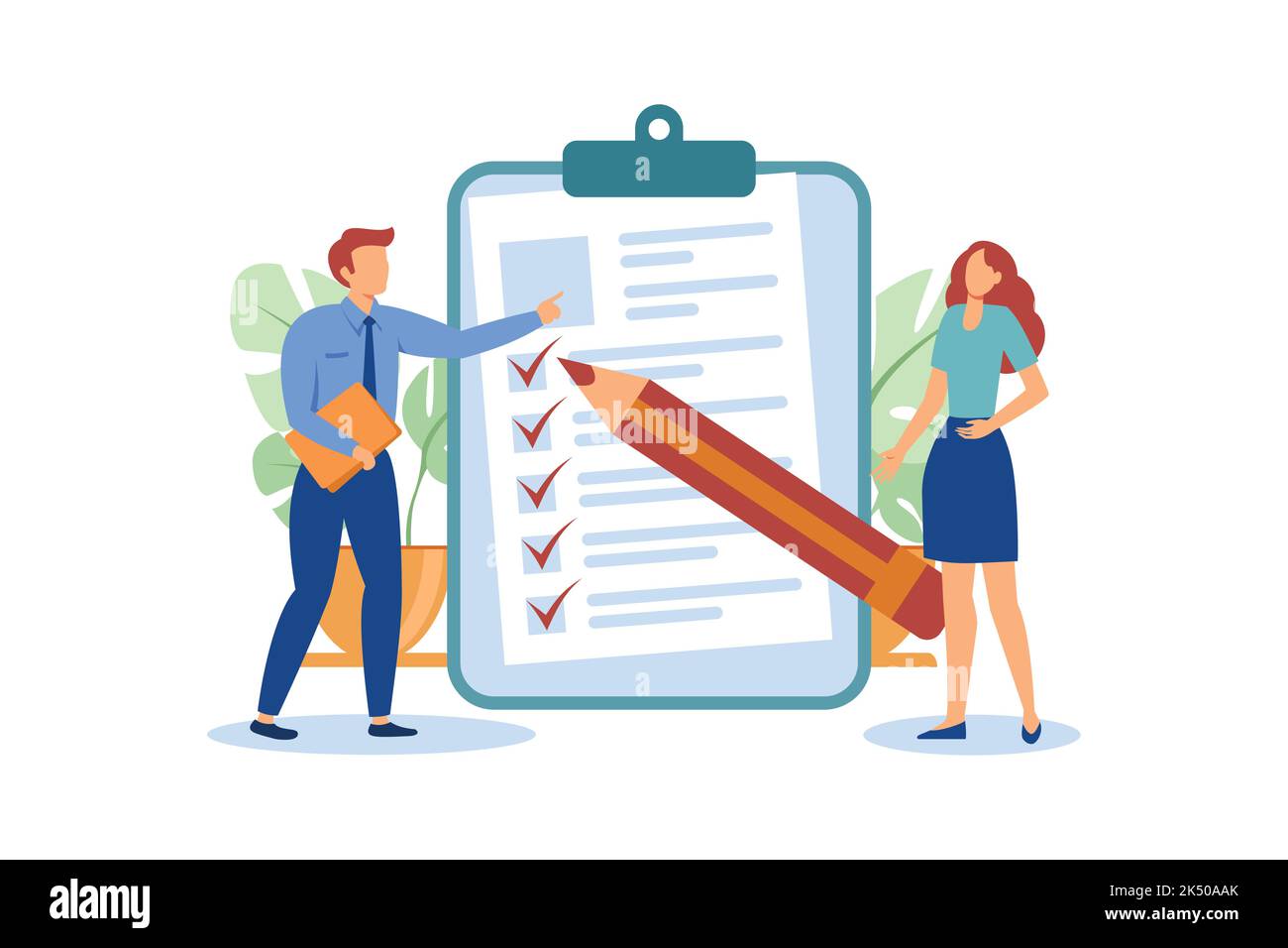 task management illustration exclusive design inspiration Stock Vector ...