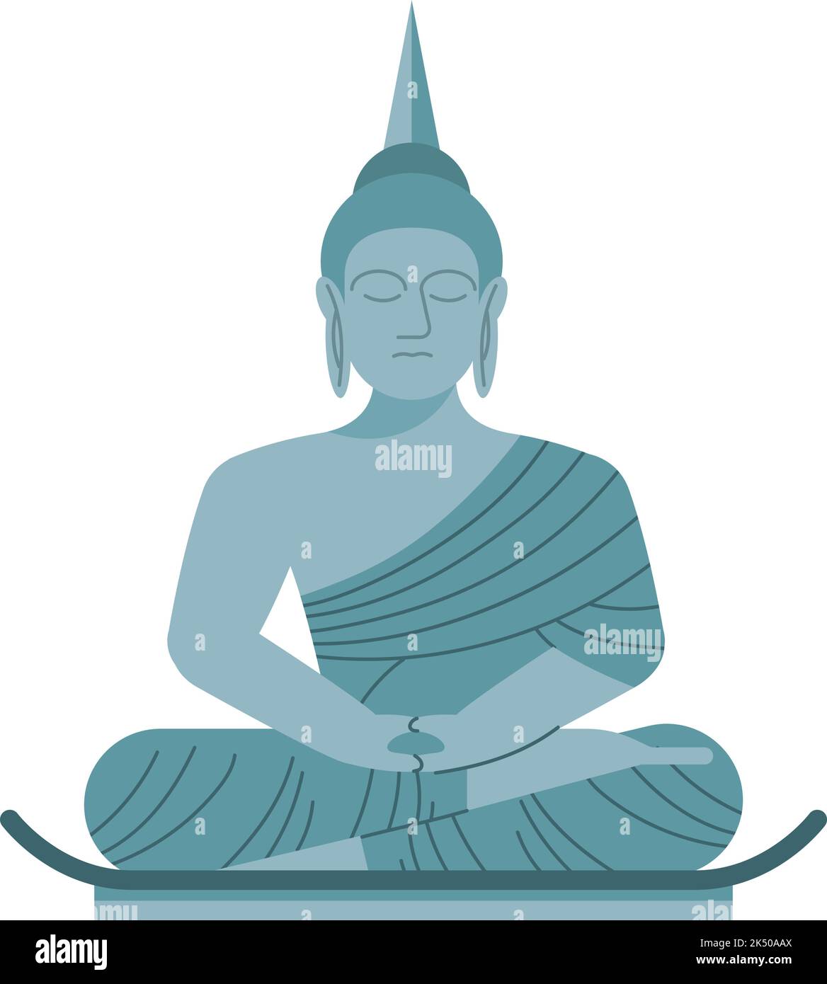 thailand buddha statue sacred icon Stock Vector Image & Art - Alamy