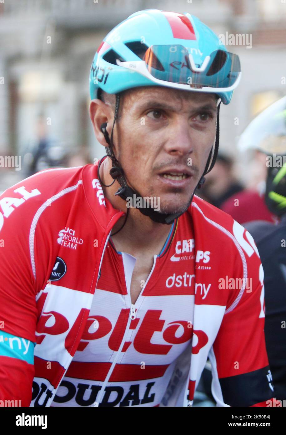 Philippe Gilbert of Lotto - Soudal during the Binche - Chimay - Binche 2022, Memorial Frank ...