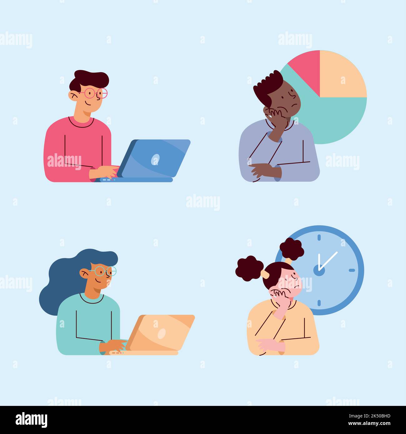 Female developers Stock Vector Images - Alamy