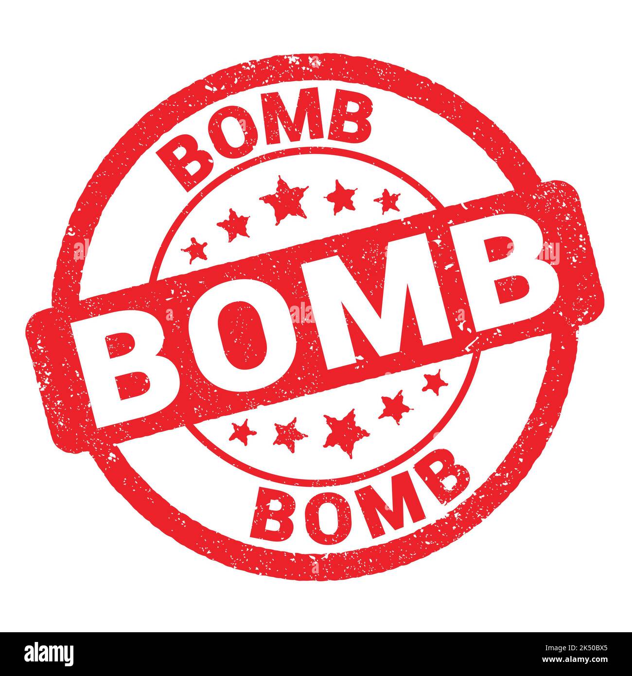 Bomb stamp Cut Out Stock Images & Pictures - Alamy