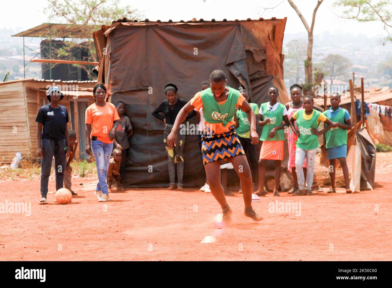 Harare, Hatcliffe. 1st Oct, 2022. Members of Team Zimbabwe for the ...